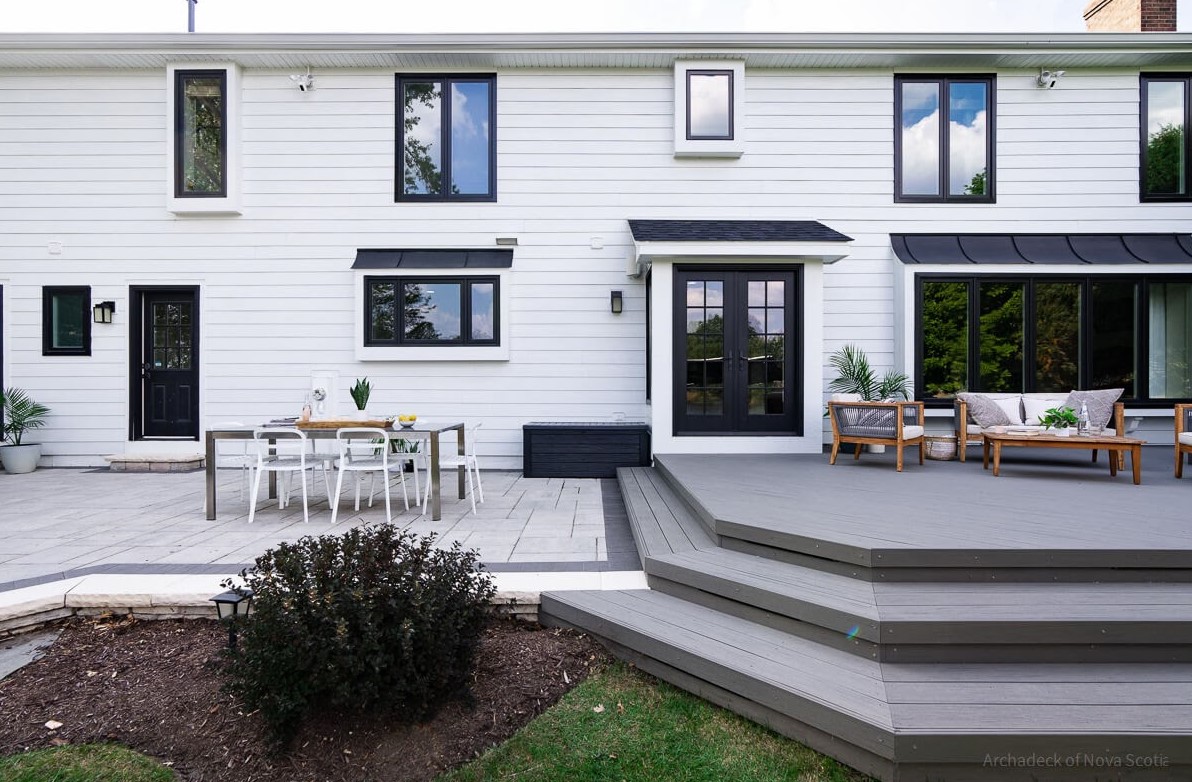 Deck with Cascading Stairs | Photo Gallery